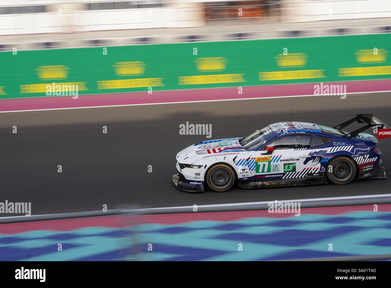 Ford Mustang GT3 car at FIA World Endurance Championship, WEC, Qatar ...