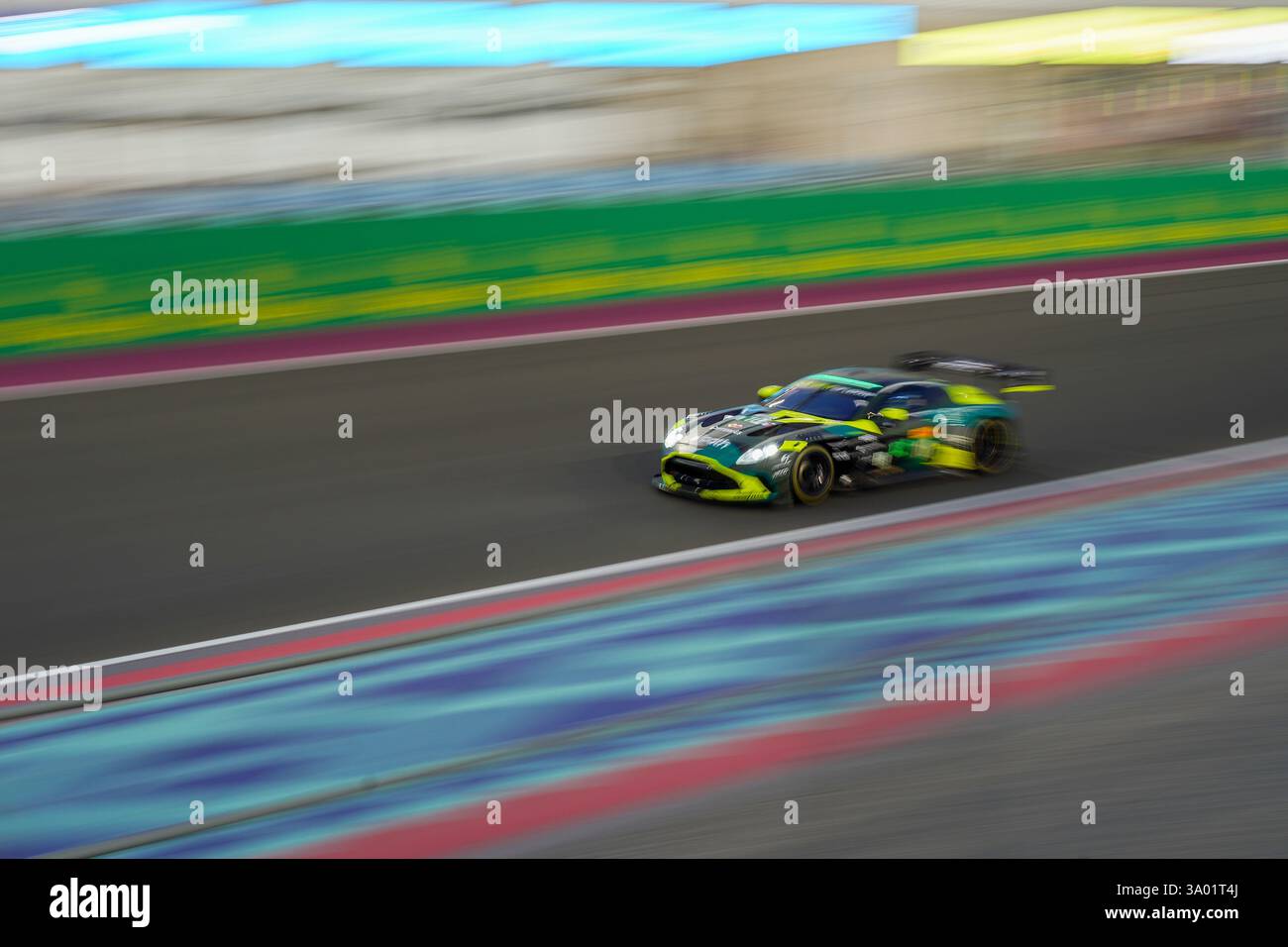 Aston Martin GT car at FIA World Endurance Championship, WEC, Qatar ...