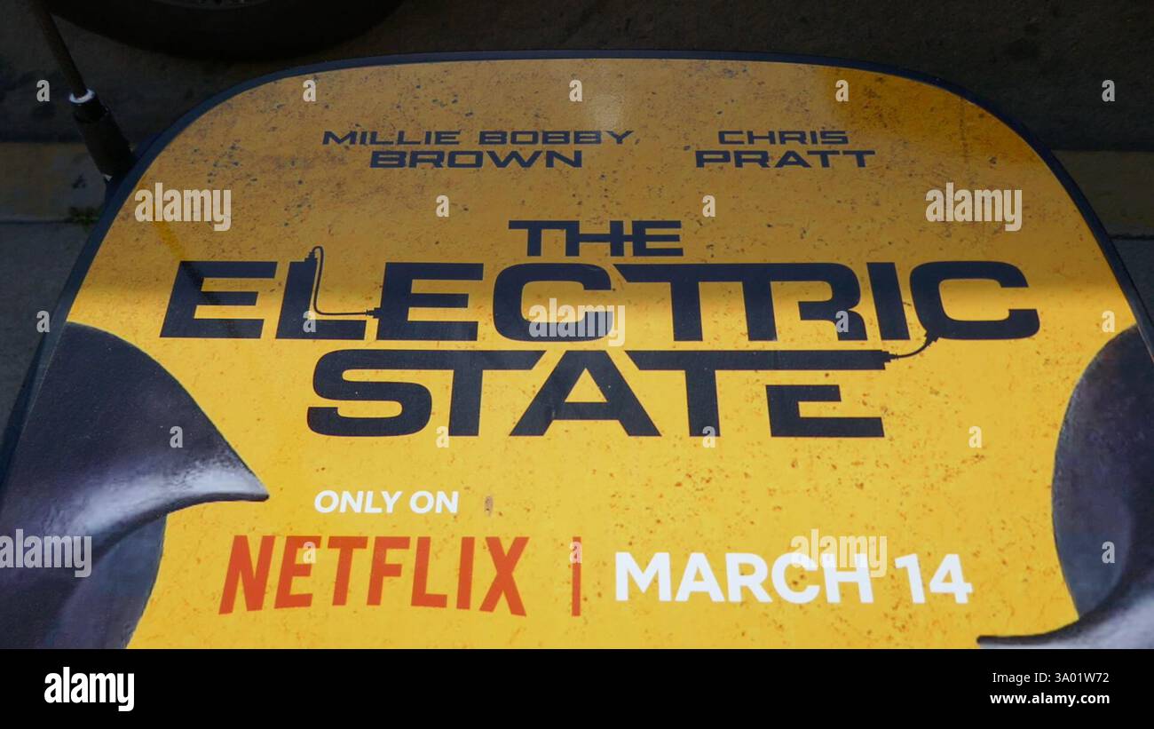 Los Angeles, California, USA 28th February 2025 The Electric State ...