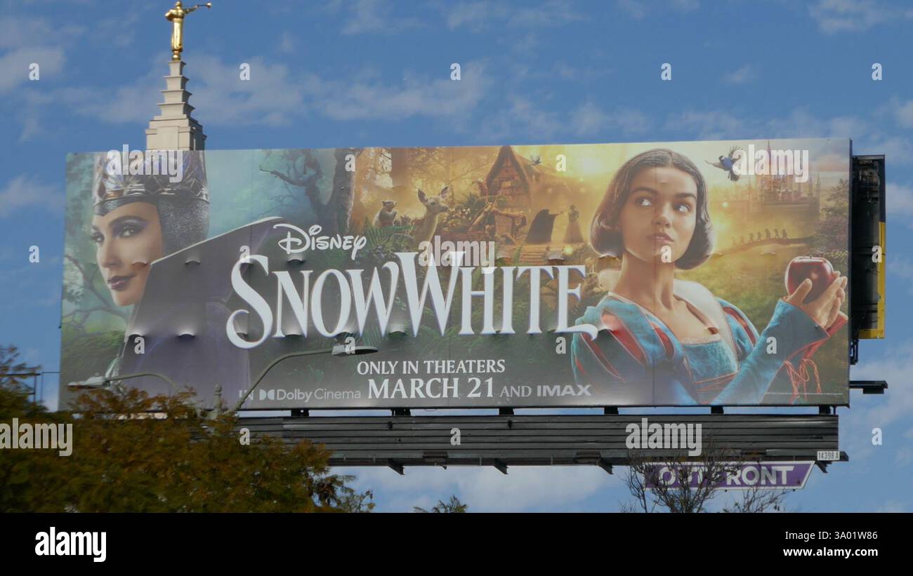 Los Angeles, California, USA 28th February 2025 Disney Snow White ...