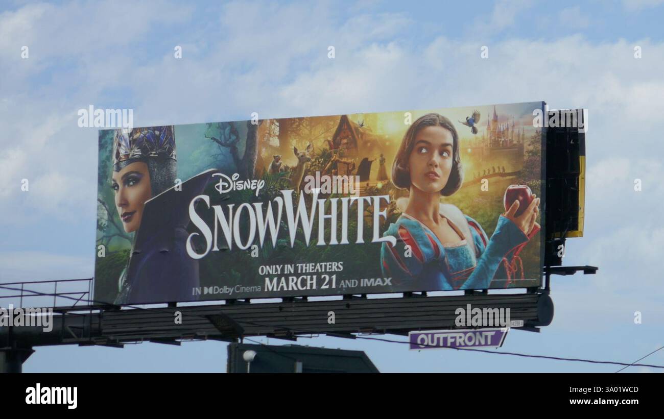 Los Angeles, California, USA 28th February 2025 Disney Snow White ...
