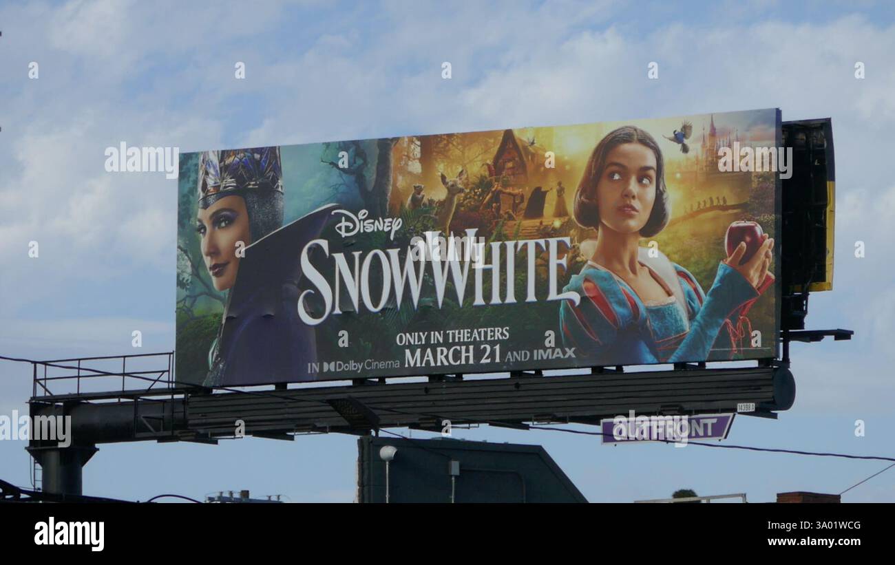 Los Angeles, California, USA 28th February 2025 Disney Snow White ...