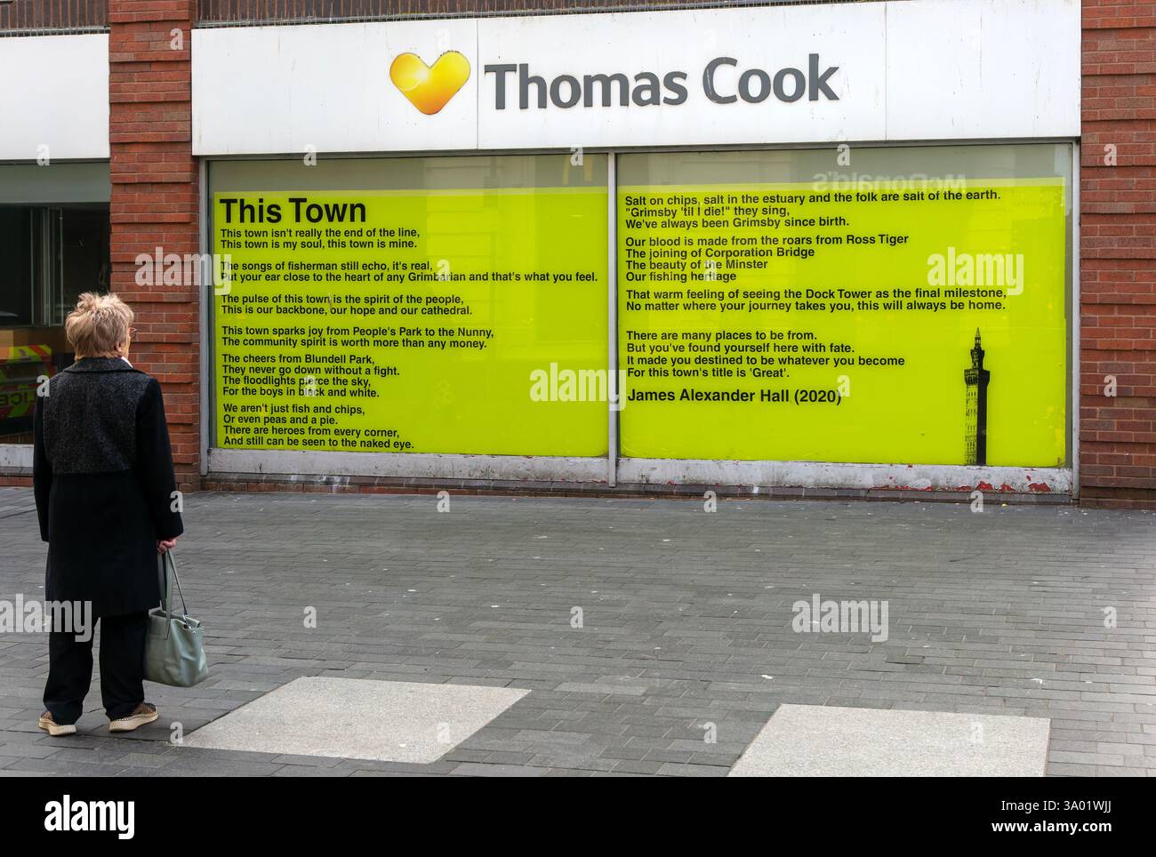 This Town poem by James Alexander Hall 2020, on Thomas Cook travel ...