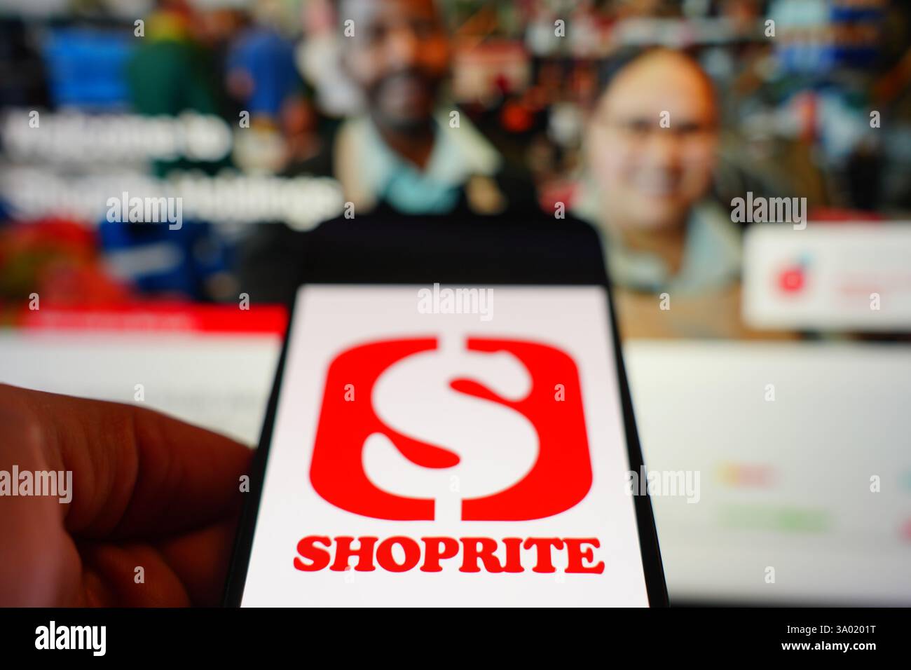Roosendaal, The Netherlands - March 1, 2025: A mobile phone displaying ...