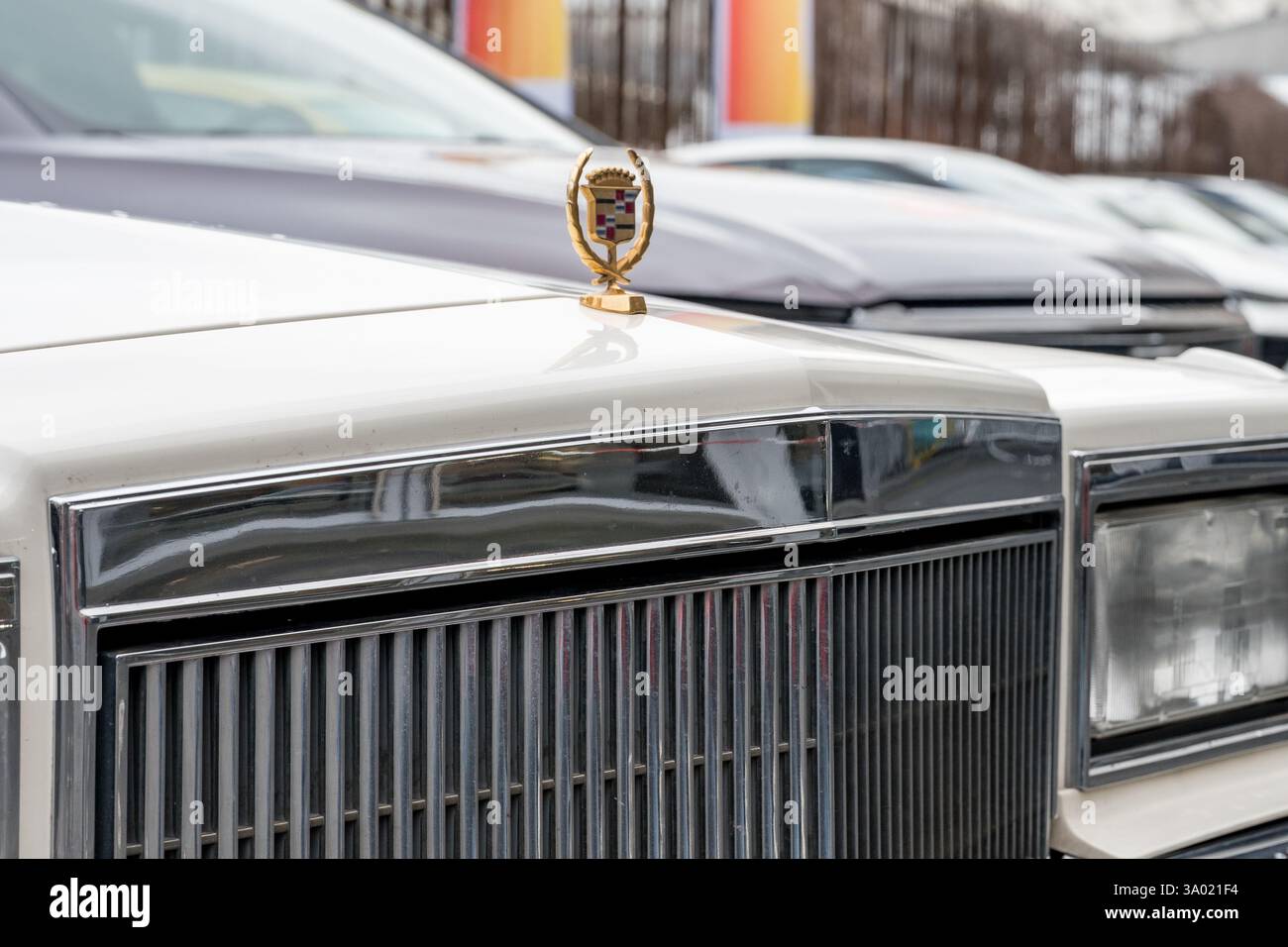 Classic luxury car showcasing elegant design and vintage spirit at an ...