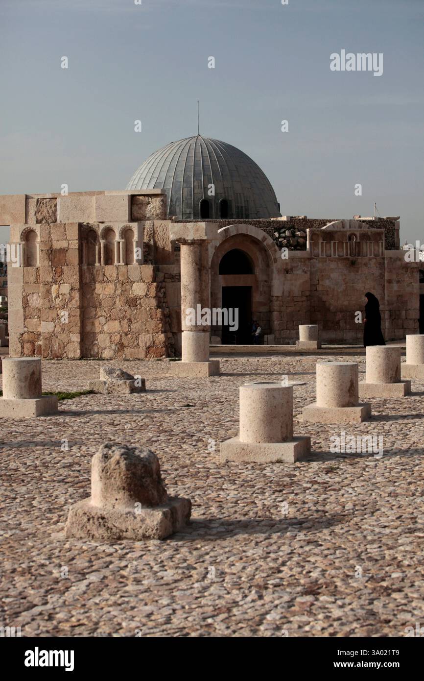 Umayyad Palace built during the first half of the 8th century, located ...