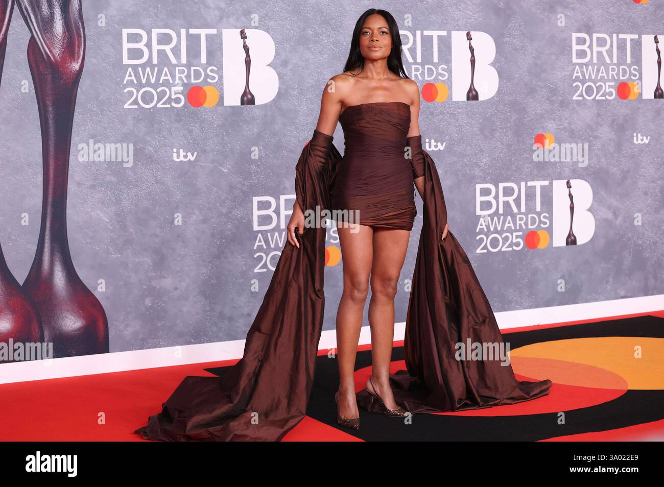Naomie Harris bei der Verleihung der 45. BRIT Awards 2025 in der O2 ...
