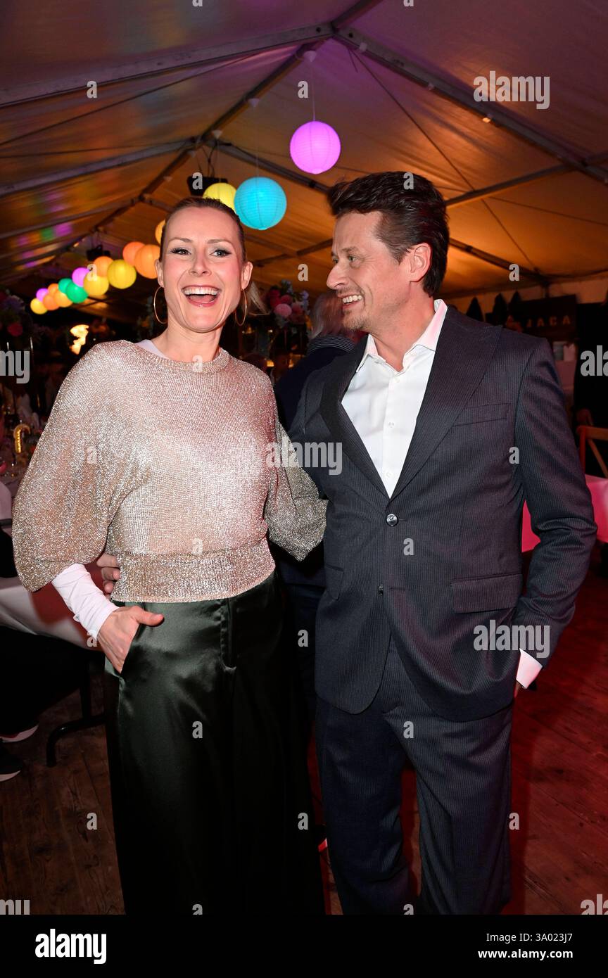 Roman Knizka mit Partnerin Franziska Hippe bei der Baltic Lights ...