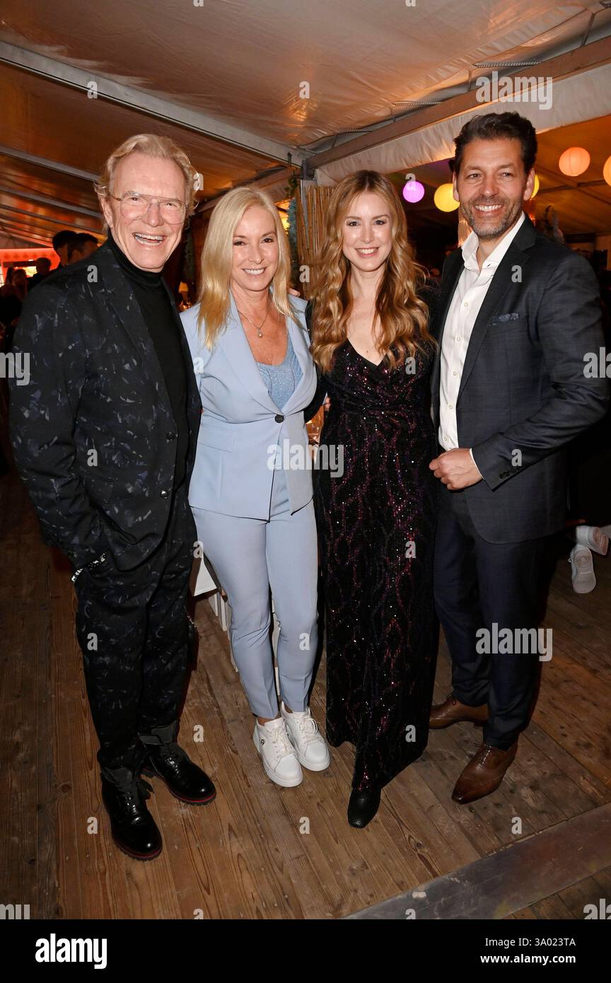 Wolfgang Lippert, Gesine Lippert, Nina Ensmann und Marc Demmig bei der ...