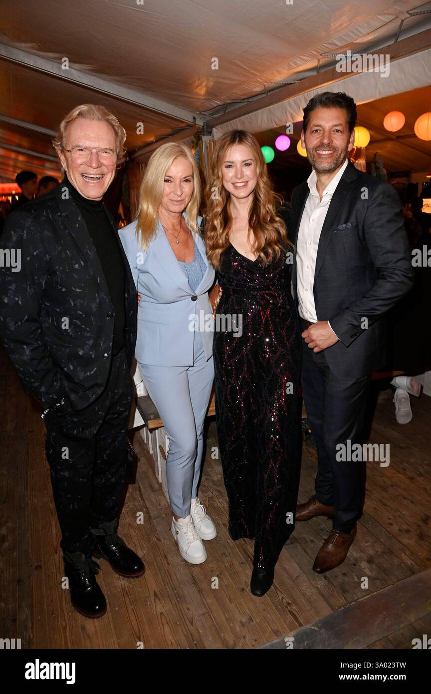 Wolfgang Lippert, Gesine Lippert, Nina Ensmann und Marc Demmig bei der ...
