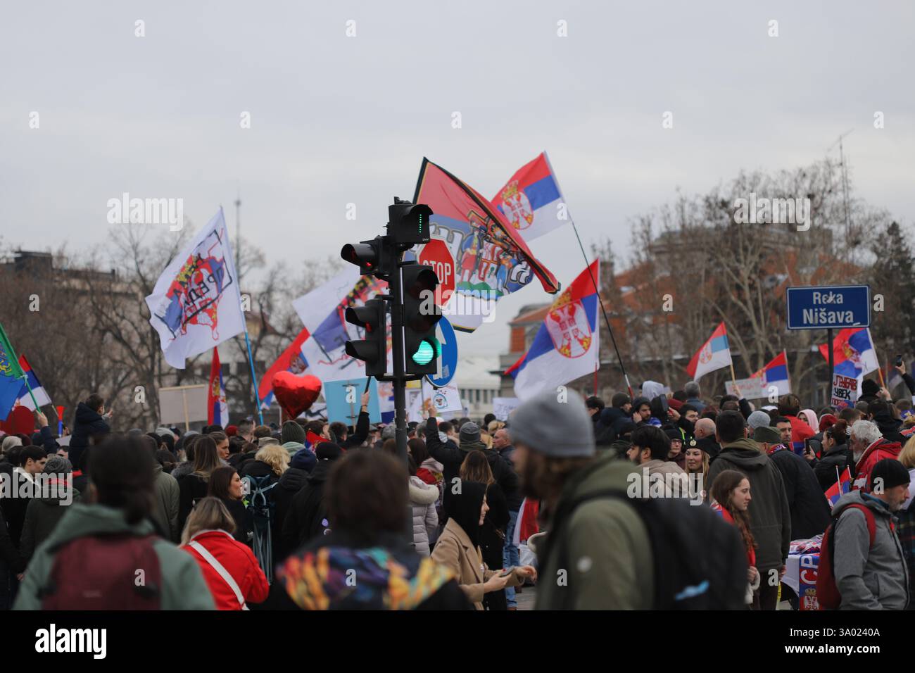 Student protests serbia hi-res stock photography and images - Alamy