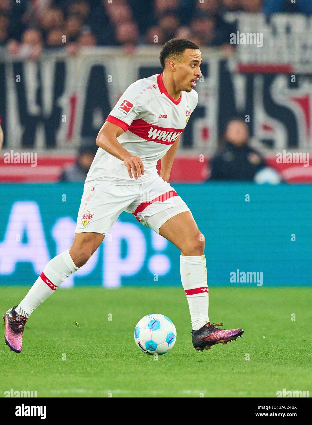 Jamie Leweling, VFB 18 in the match VFB STUTTGART - FC BAYERN MUENCHEN ...