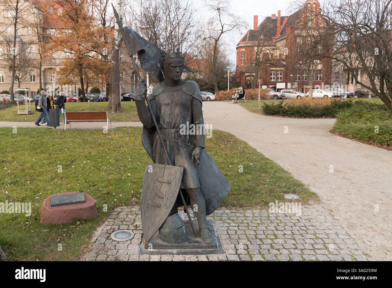 Gniezno king of poland royal trail statue hi-res stock photography and ...