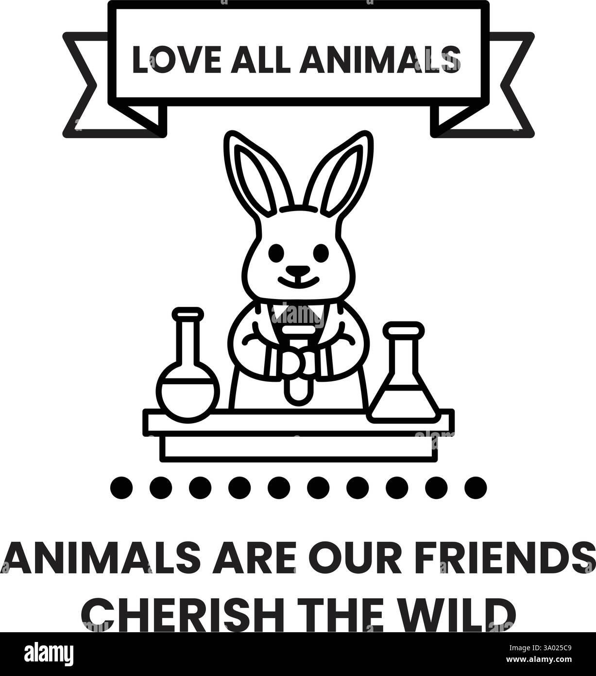 Rabbit tubes Stock Vector Images - Alamy