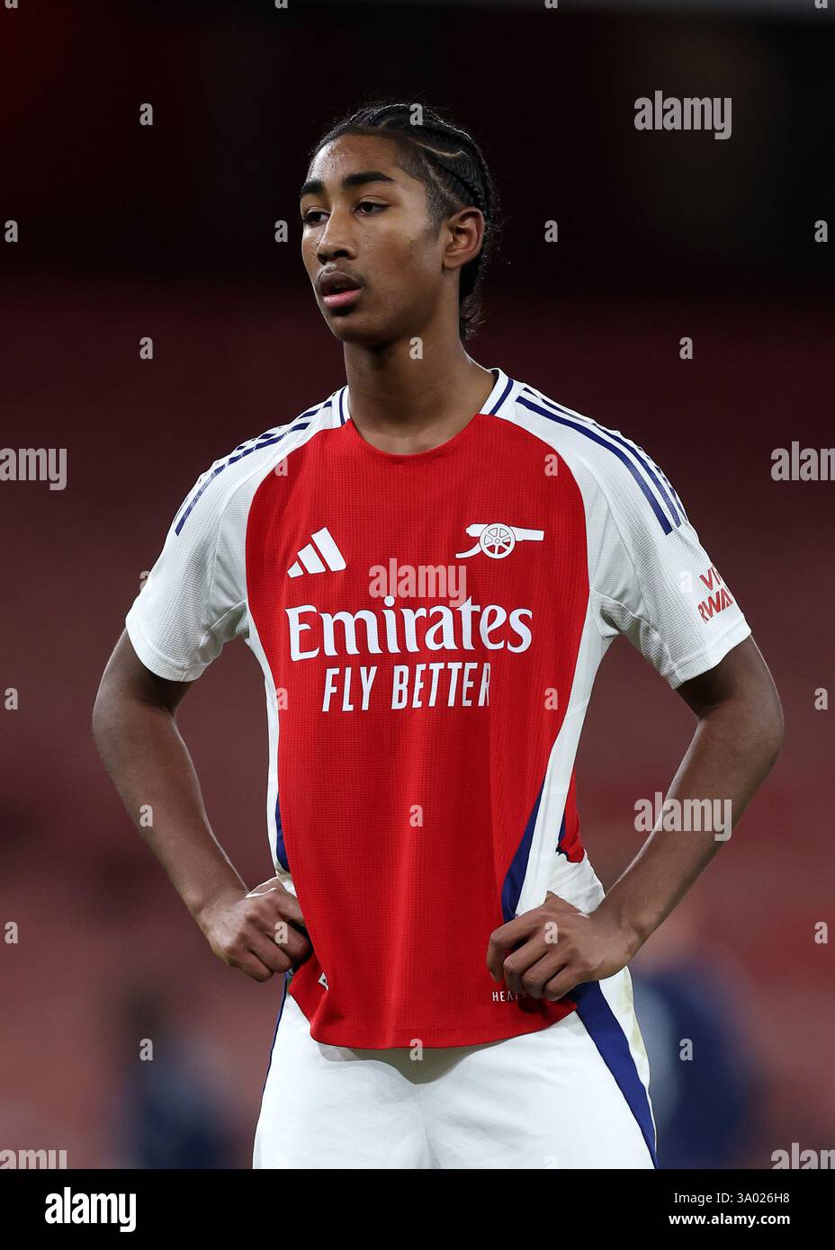 London, UK. 28th Feb, 2025. Marli Salmon of Arsenal during the Arsenal ...