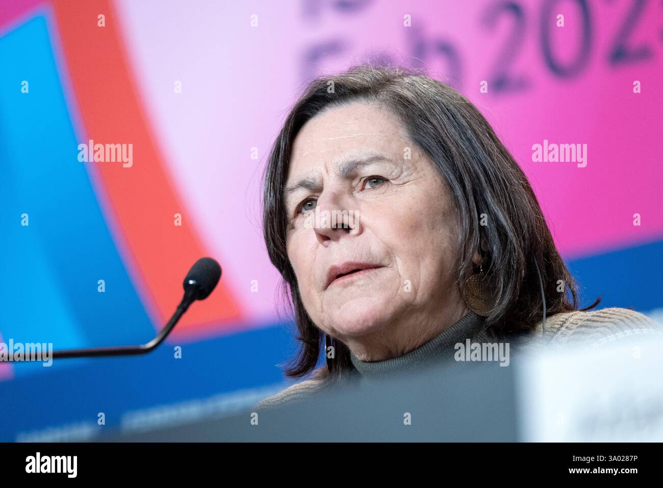 Schauspielerin Denise Weinberg während der Pressekonferenz zum Film O ...