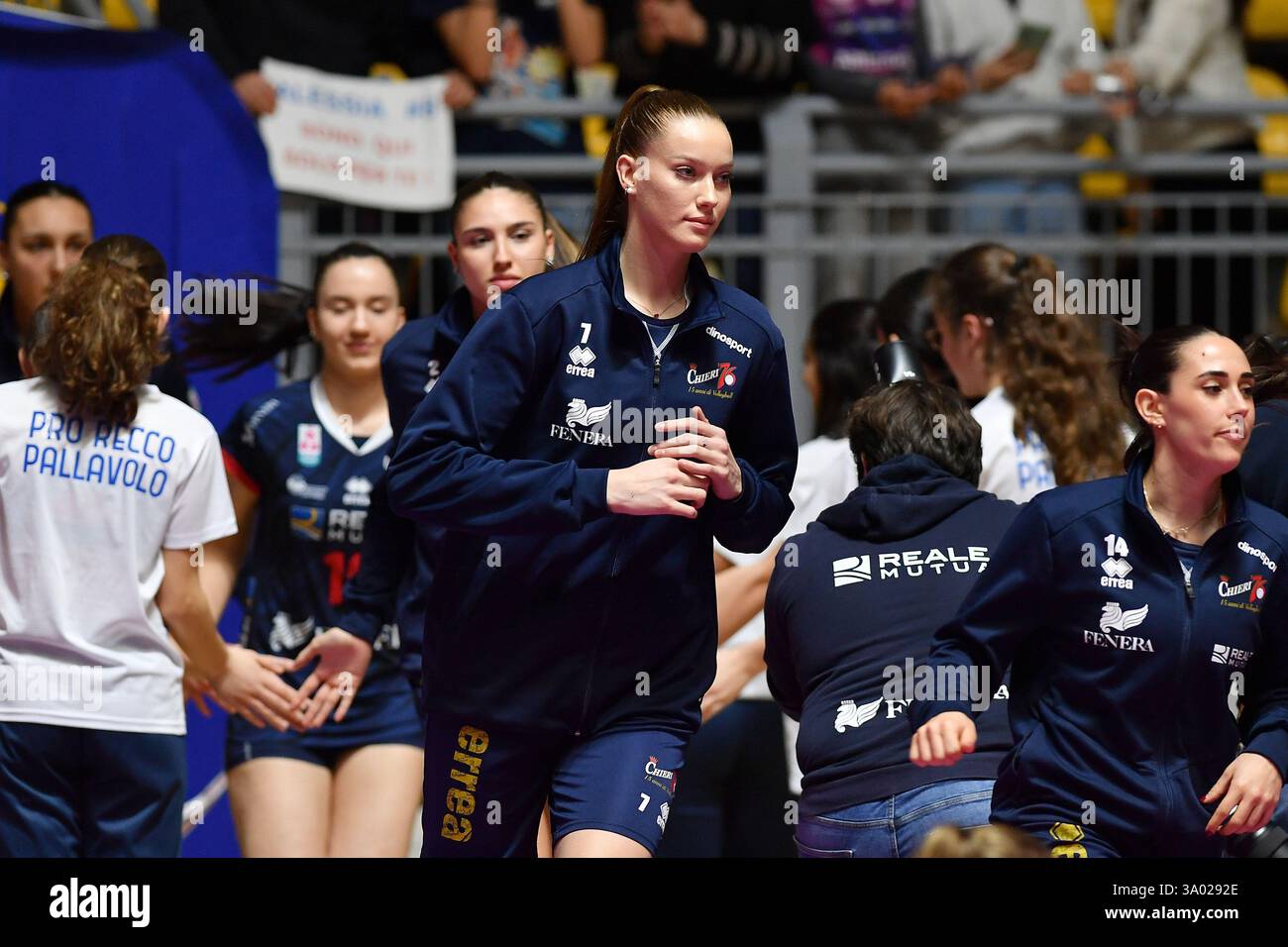 Anastasia Lyashko of Reale Mutua Fenera Chieri during serie A1 Volley ...