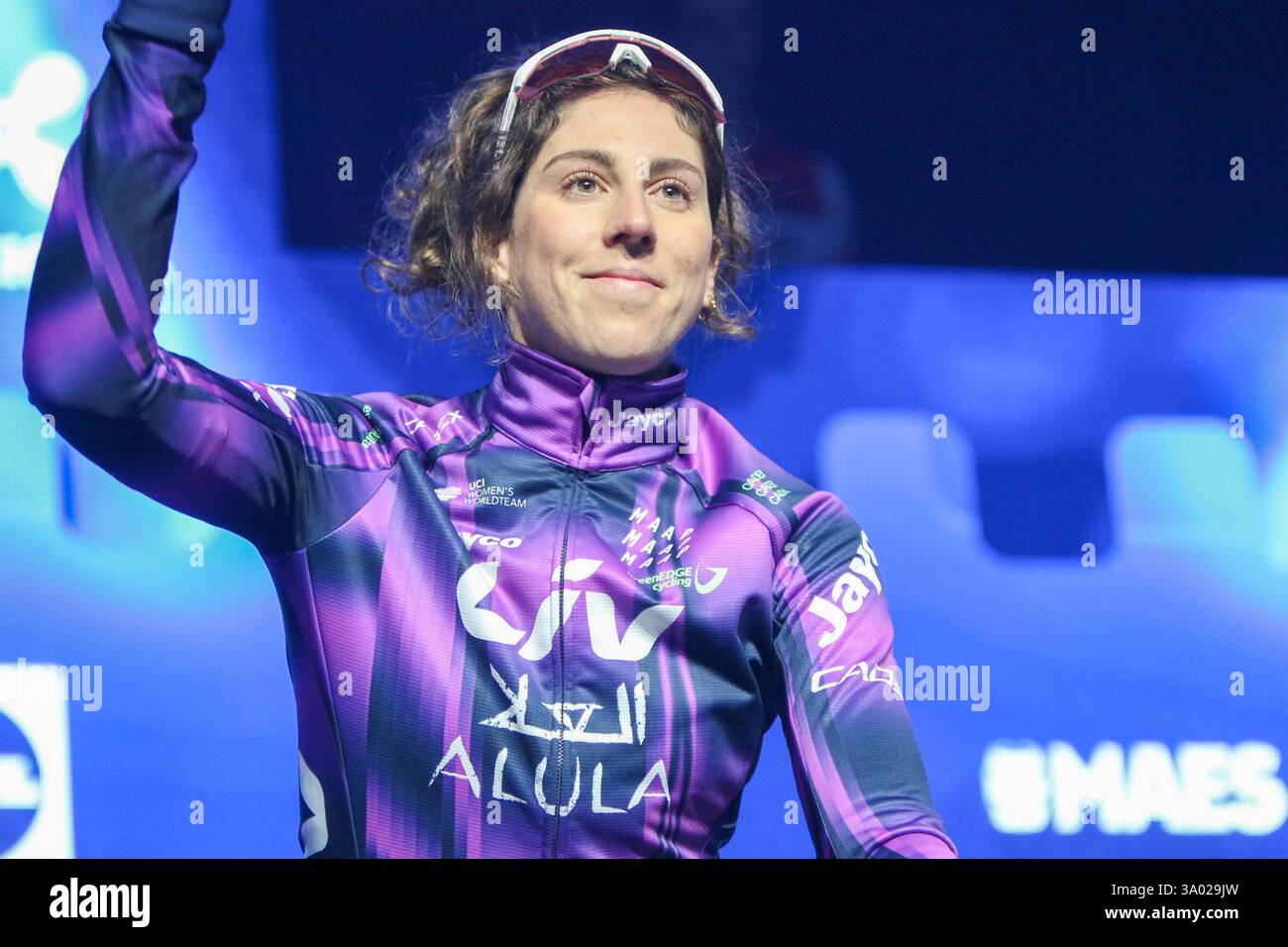 NINOVE, BELGIUM - MARCH 1: Quinty Ton during the Omloop Het Nieuwsblad ...