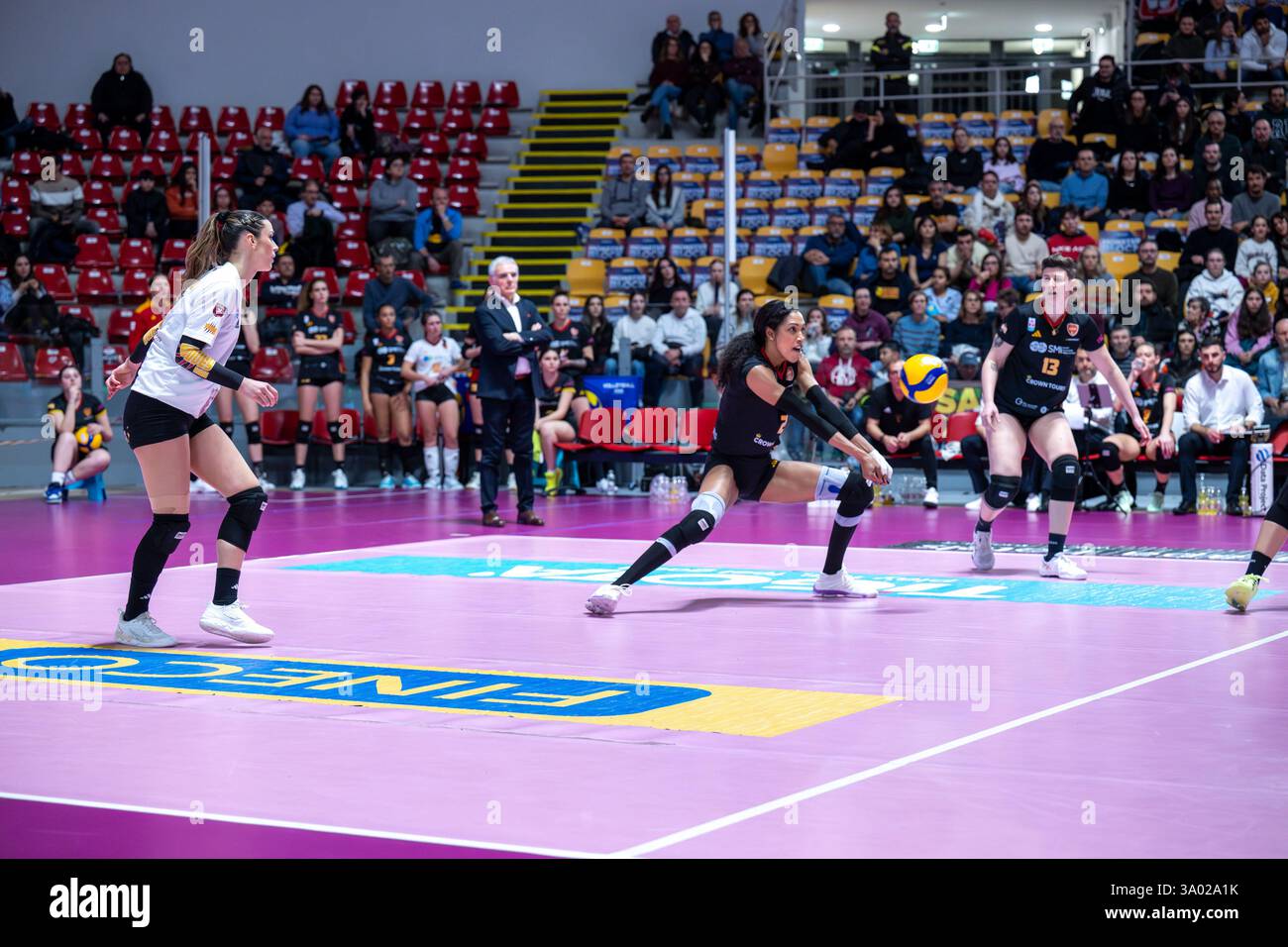 Rome, Italy. 01st Mar, 2025. Wilma Salas, Giulia Melli and Giorgia ...
