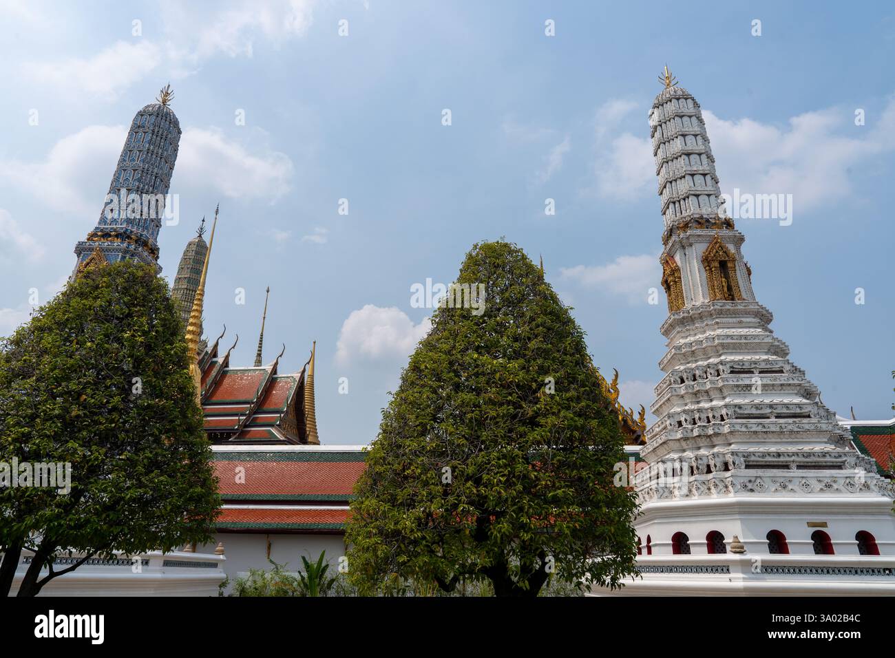 The Grand Palace of Bangkok City in Thailand Southeast Asia Stock Photo ...