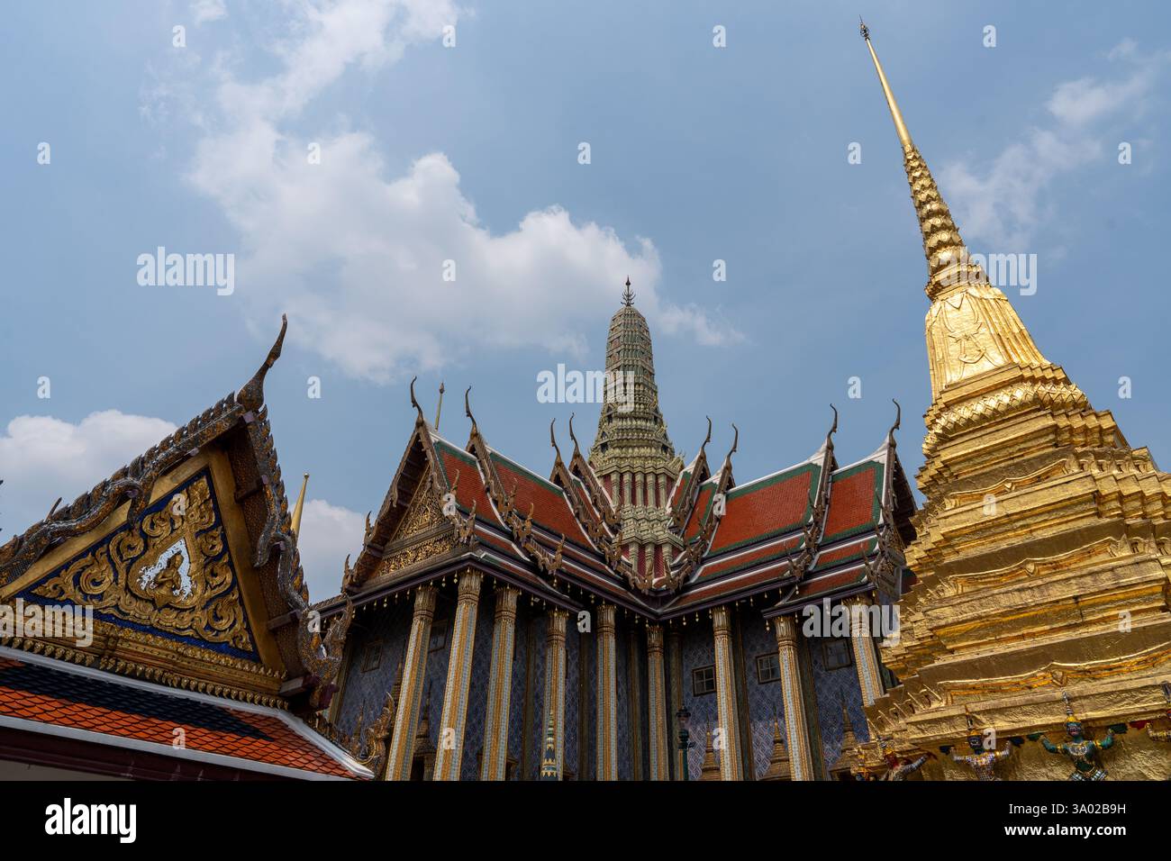 The Grand Palace of Bangkok City in Thailand Southeast Asia Stock Photo ...