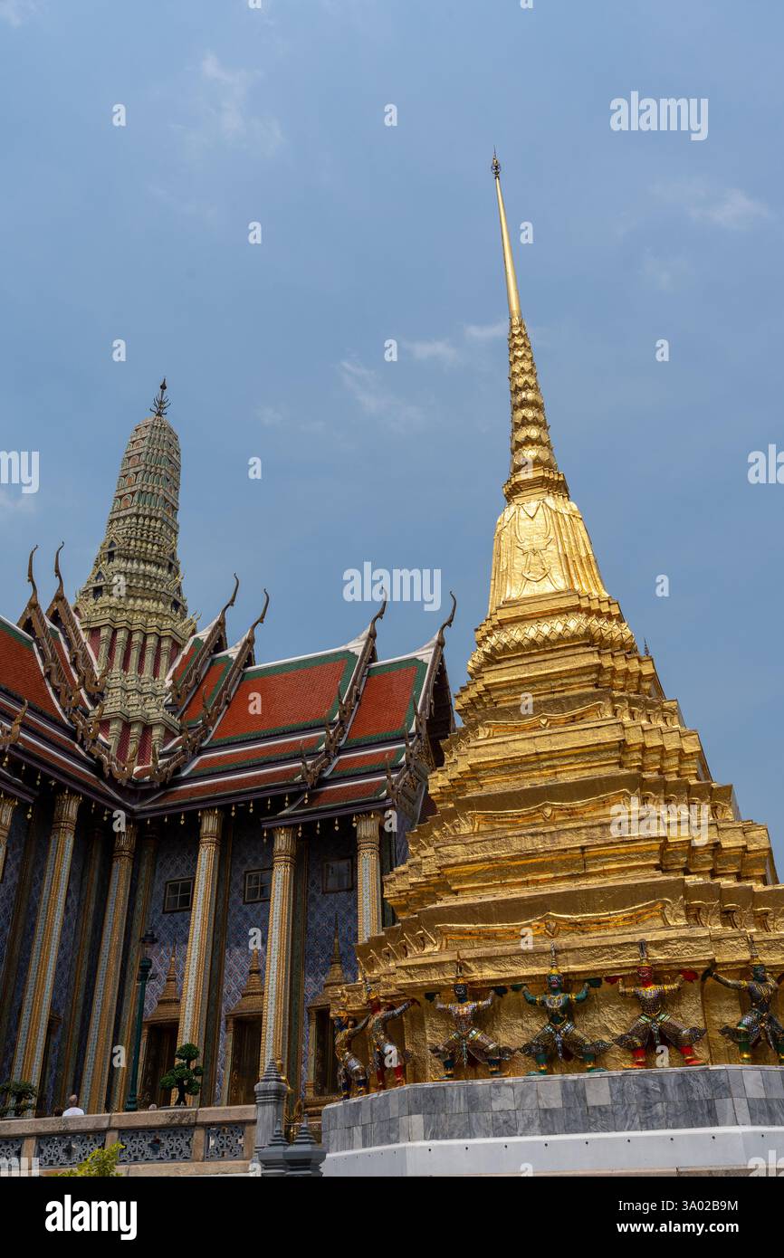 The Grand Palace of Bangkok City in Thailand Southeast Asia Stock Photo ...