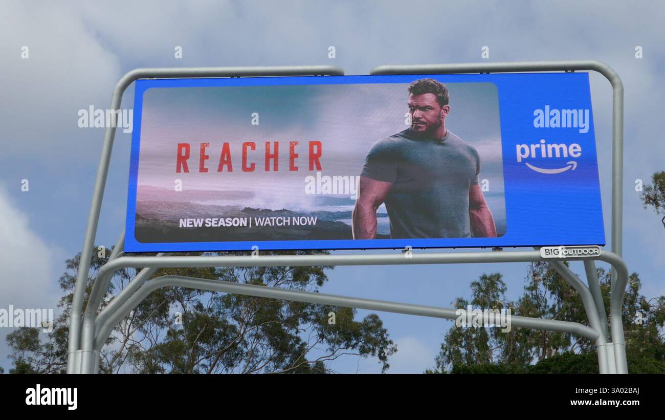 Los Angeles, California, USA 1st March 2025 Alan Ritchson Reacher ...