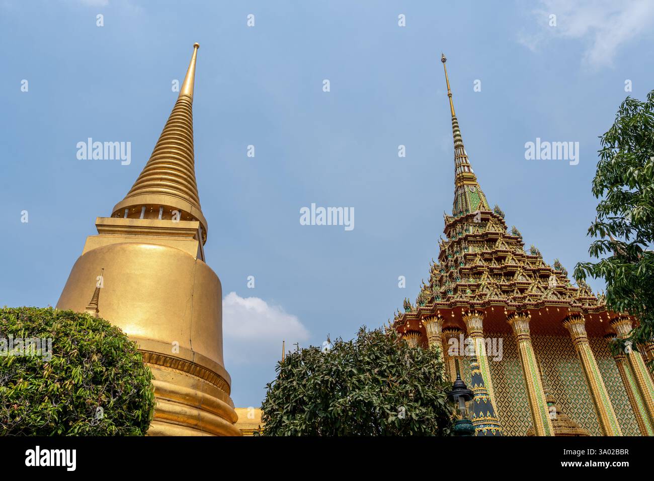 The Grand Palace of Bangkok City in Thailand Southeast Asia Stock Photo ...