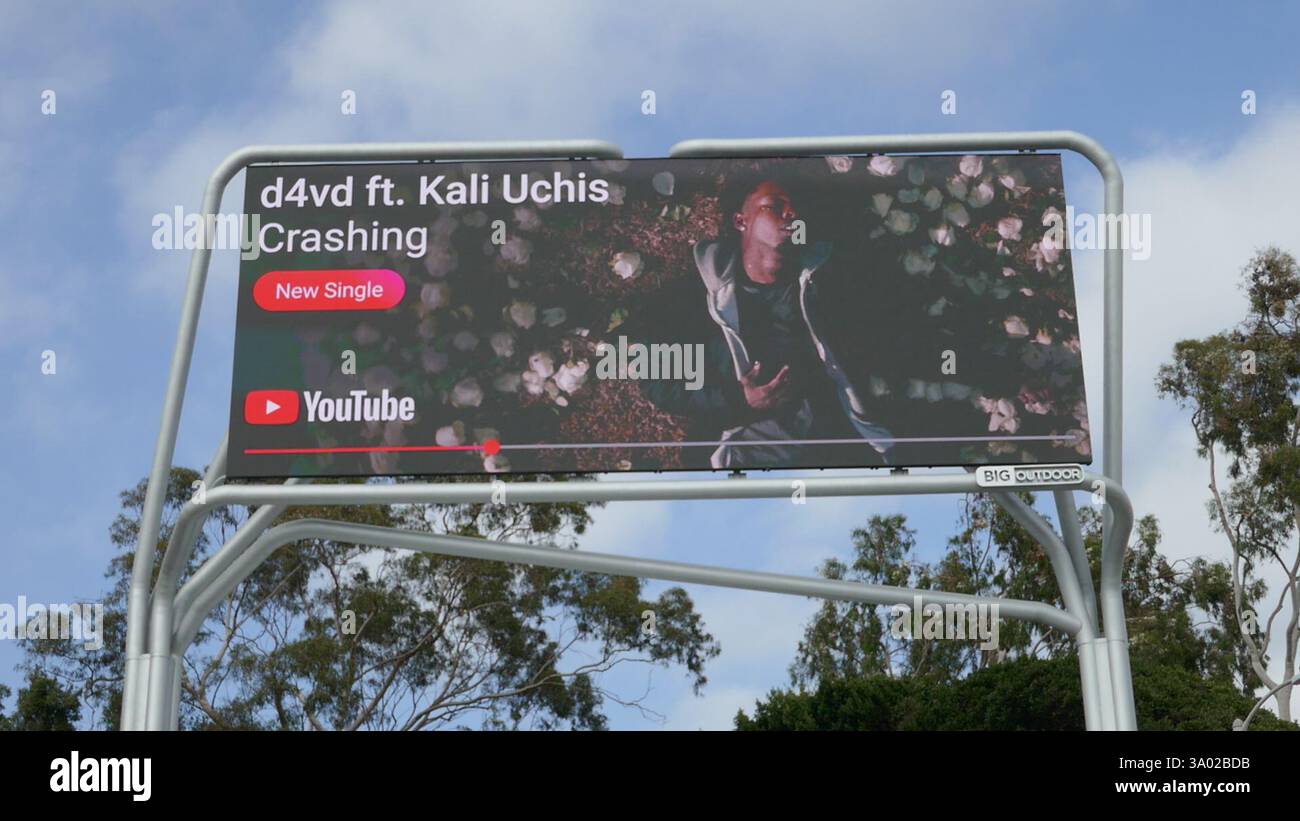 Los Angeles, California, USA 1st March 2025 d4vd ft. Kali Uchis ...