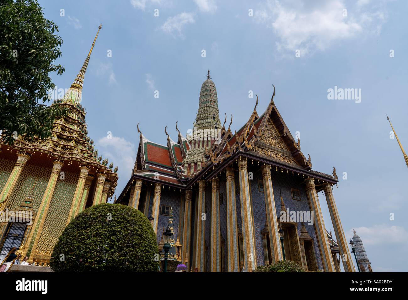 The Grand Palace of Bangkok City in Thailand Southeast Asia Stock Photo ...
