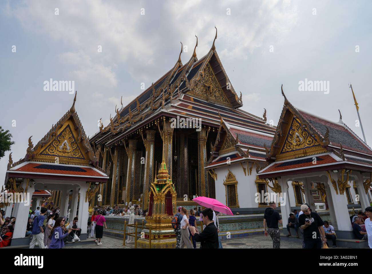 The Grand Palace of Bangkok City in Thailand Southeast Asia Stock Photo ...