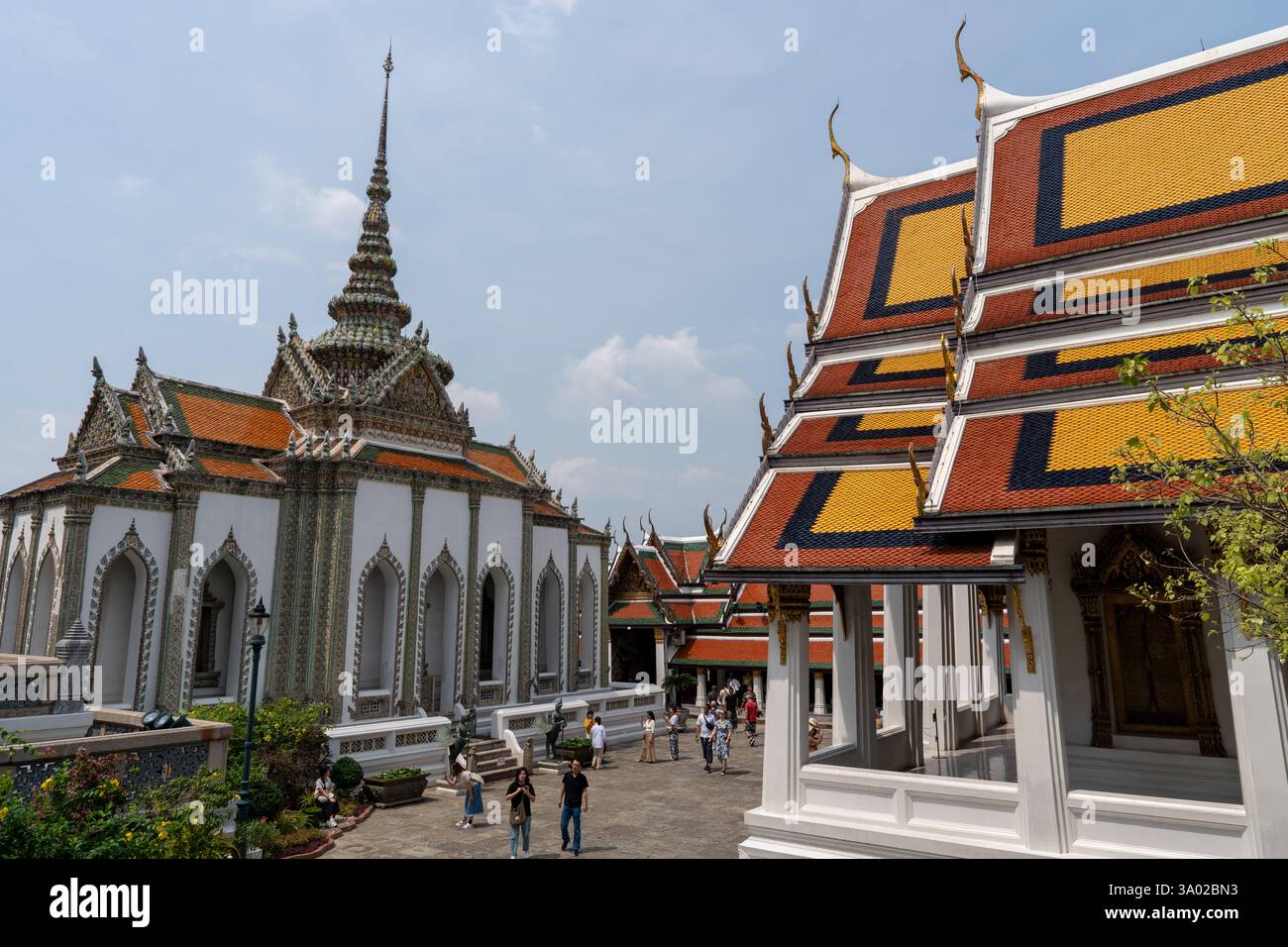 The Grand Palace of Bangkok City in Thailand Southeast Asia Stock Photo ...