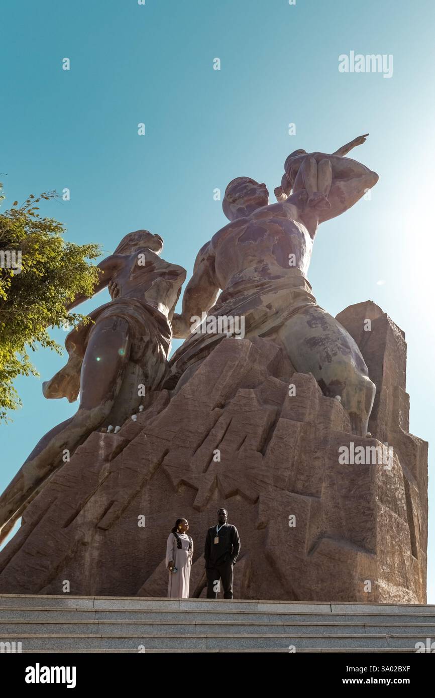 African renaissance monument dakar senegal hi-res stock photography and ...