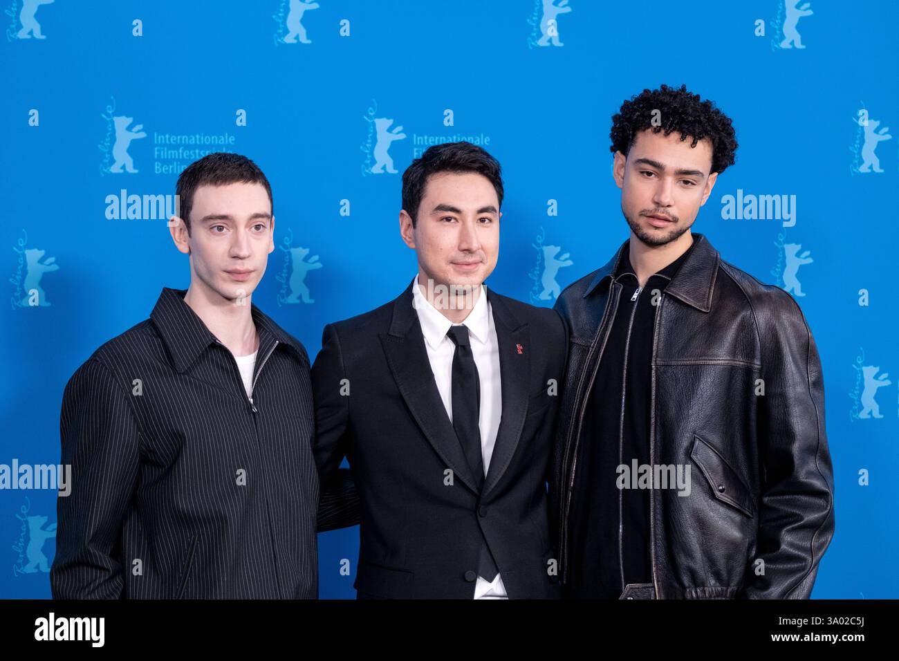 Schauspieler Théodore Pellerin, Regisseur Alex Russell und Schauspieler ...