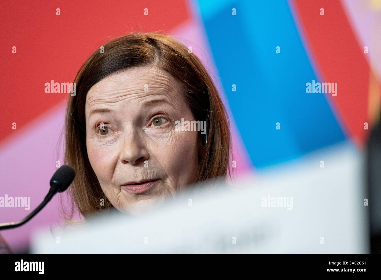 Schauspielerin Dominique Reymond während der Pressekonferenz zum Film ...