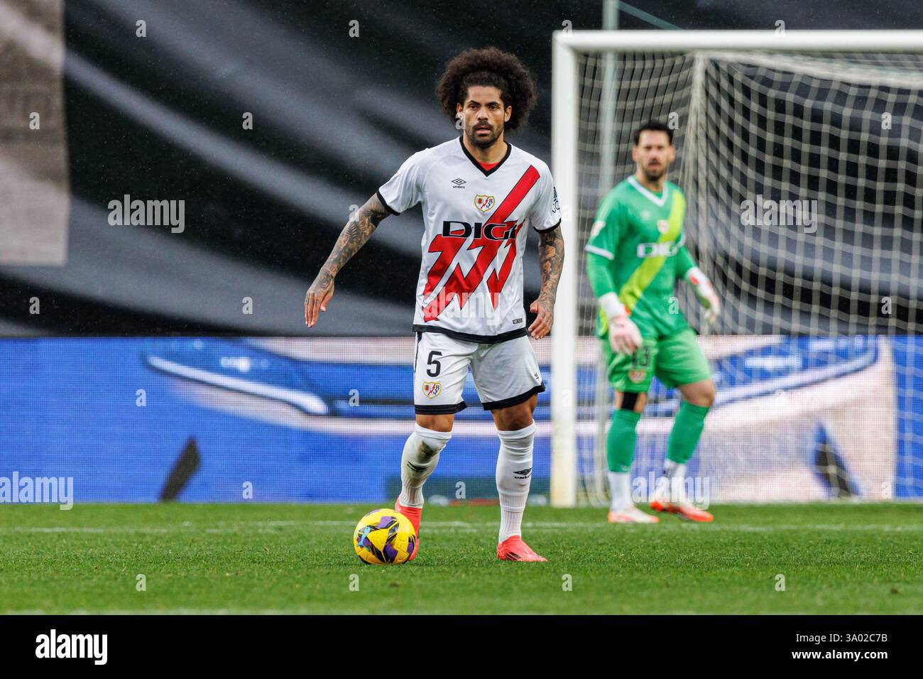 Madrid, Spain. 01st Mar, 2025. Aridane Hernandez Umpierrez (Rayo ...