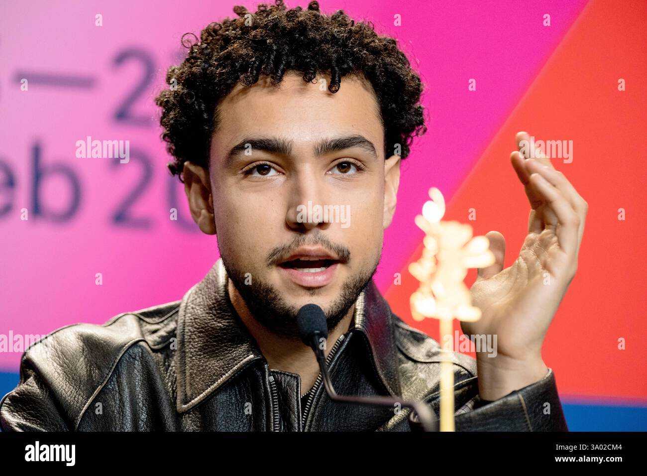 Schauspieler Archie Madekwe während der Pressekonferenz zum Film LURKER ...