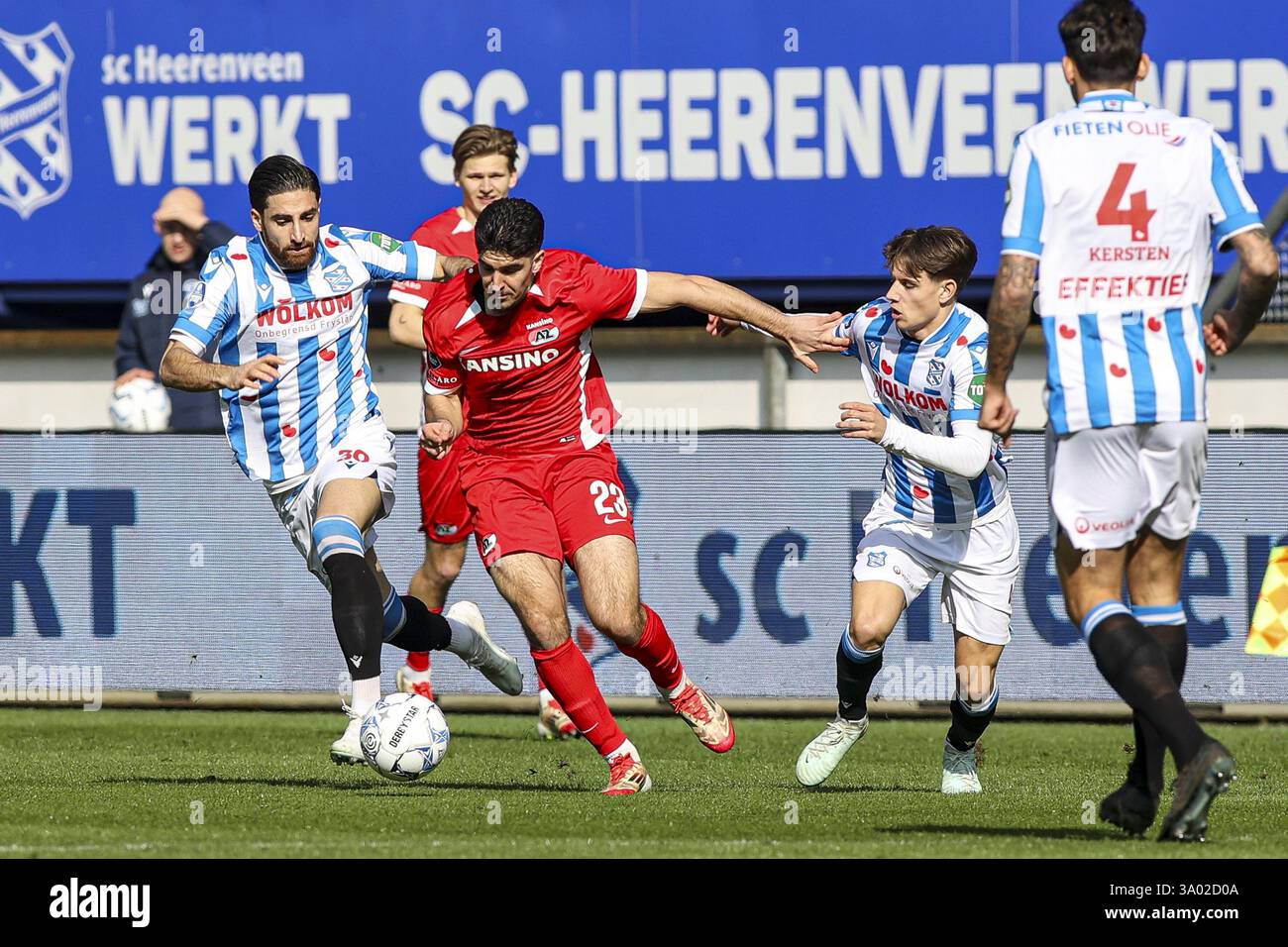 HEERENVEEN - 02-03-2025, Abe Lenstra Stadion. Dutch Eredivisie Football 2024/2025, during the ...