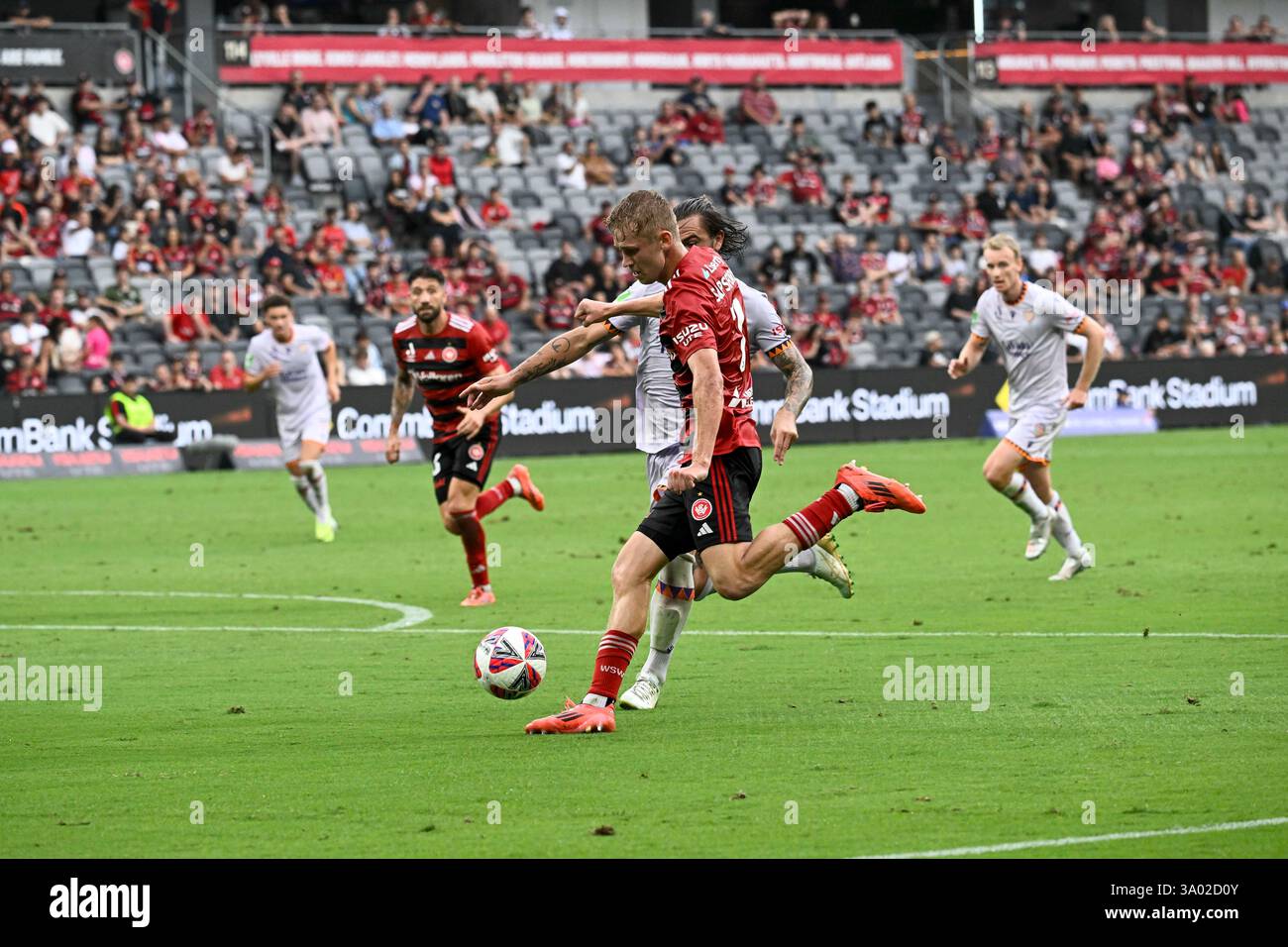 2nd March 2025; CommBank Stadium, Sydney, NSW, Australia; A-League ...