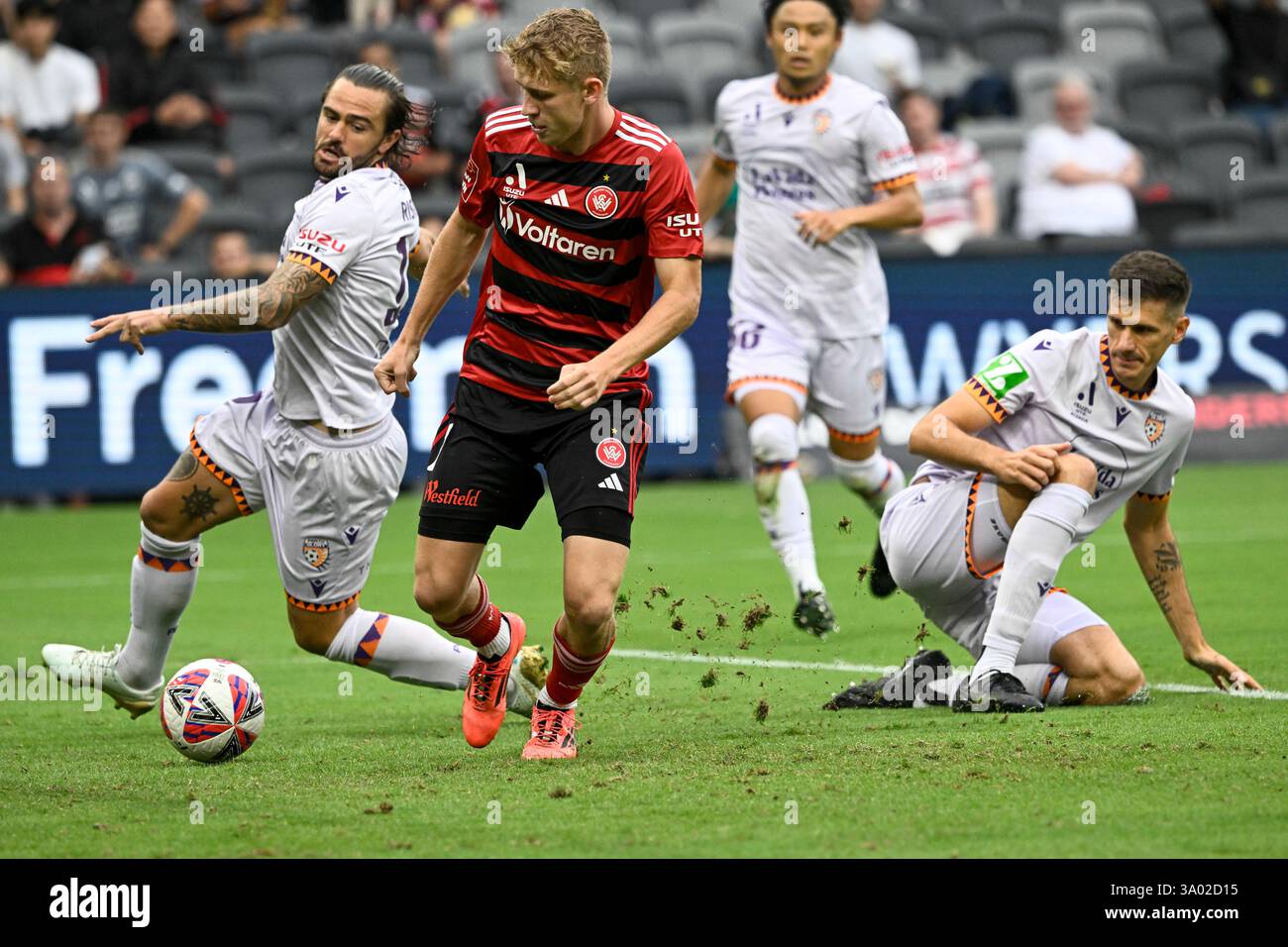 2nd March 2025; CommBank Stadium, Sydney, NSW, Australia; A-League ...