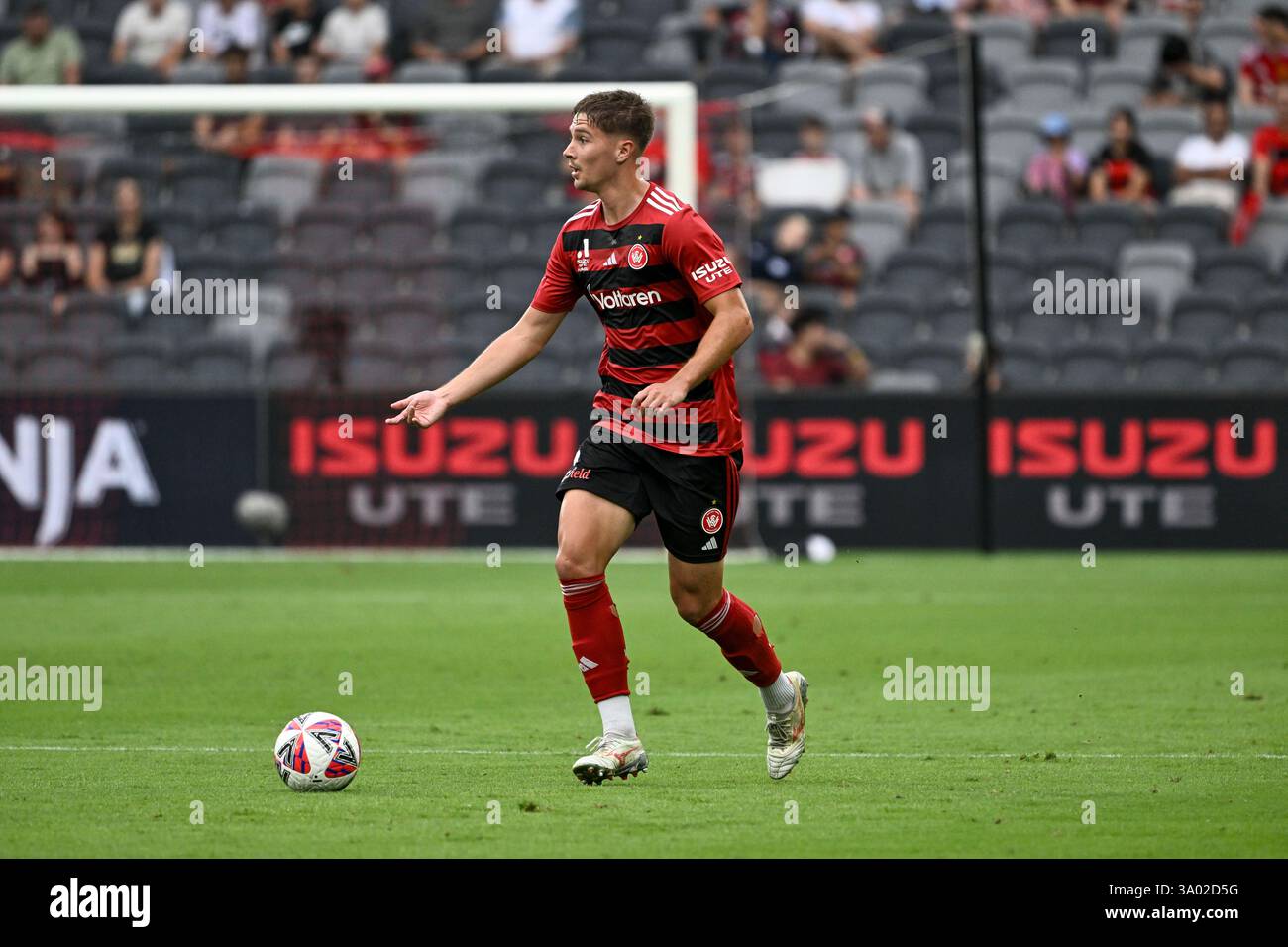 CommBank Stadium, Sydney, NSW, Australia. 2nd Mar, 2025. A-League ...