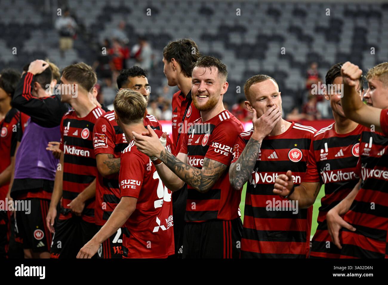 CommBank Stadium, Sydney, NSW, Australia. 2nd Mar, 2025. A-League ...