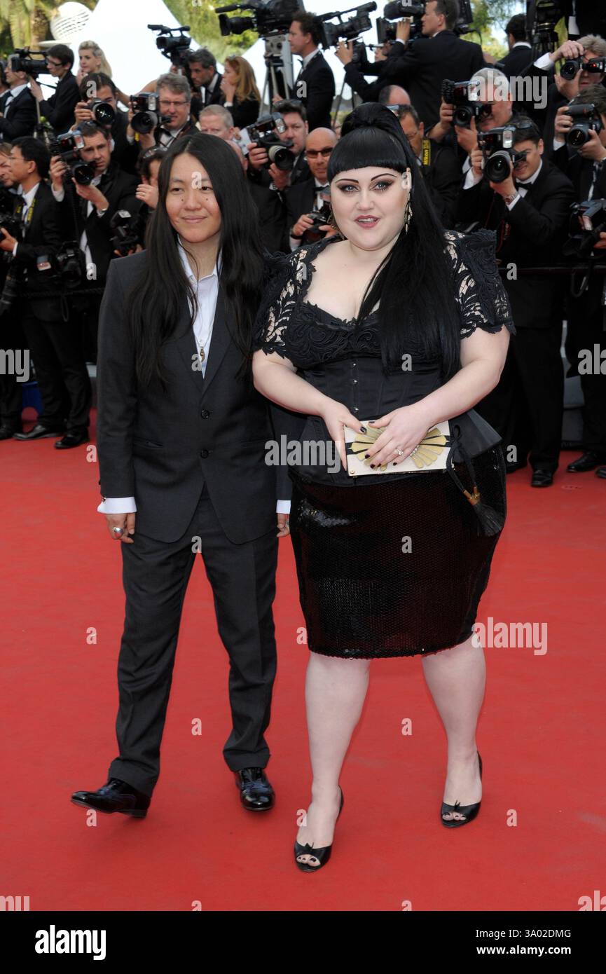 Kristen Ogata, Beth Ditto.'De Rouille et d'Os' screening at the 65th ...