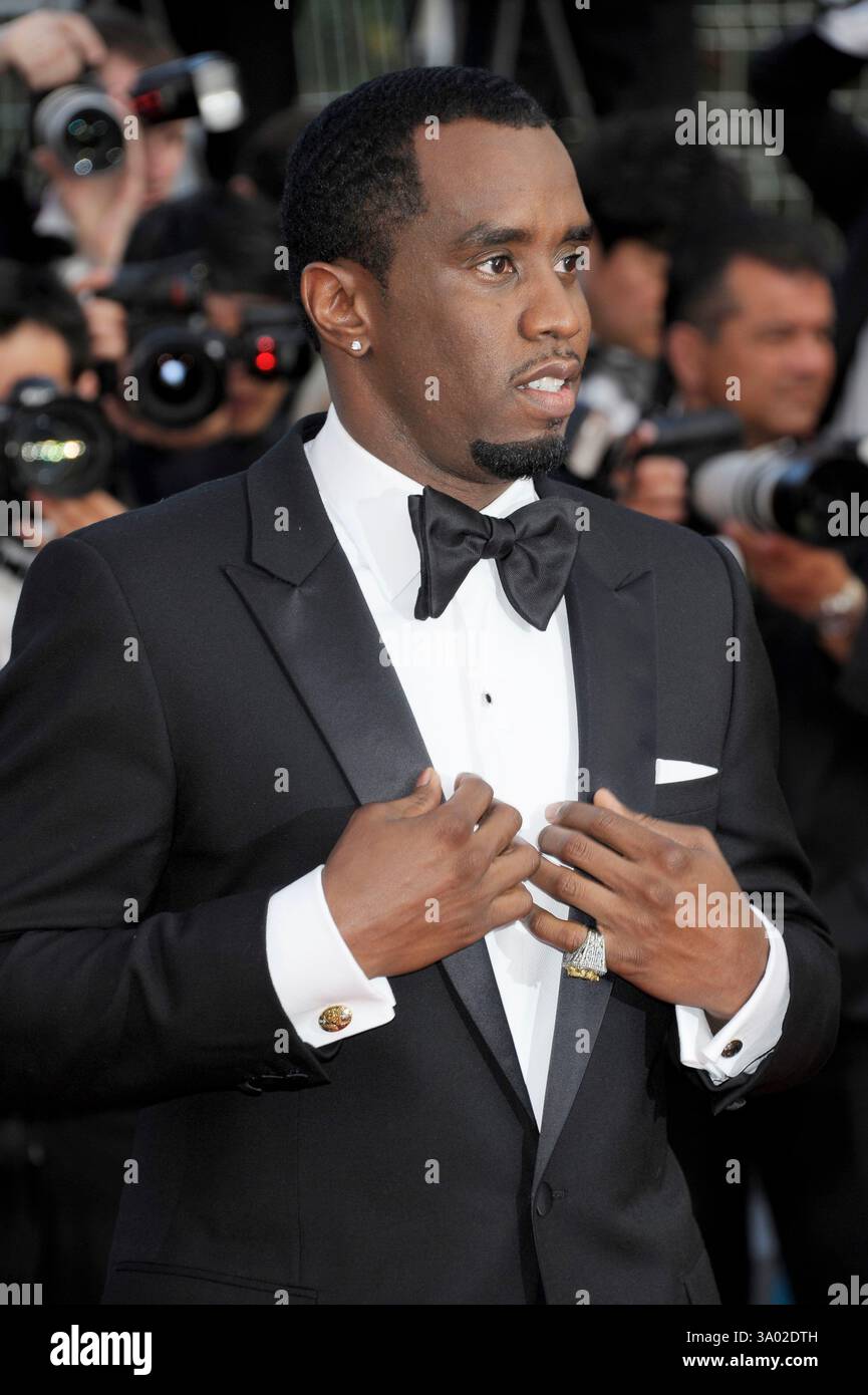 P Diddy aka Sean Combs.'Lawless' screening at the 65th Cannes Film Festival, France 19th May ...