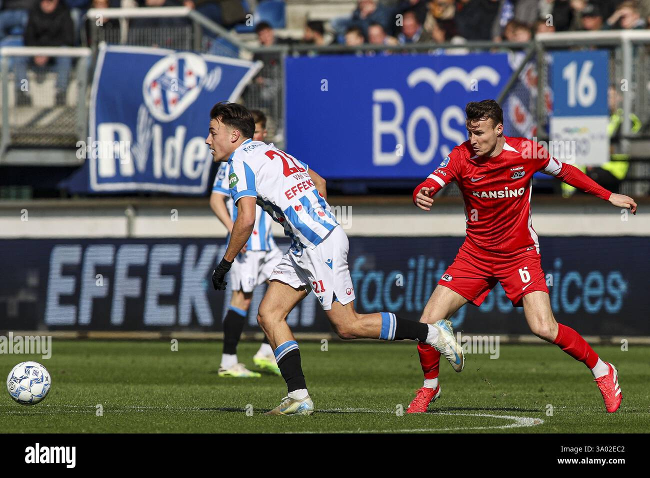 HEERENVEEN - 02-03-2025, Abe Lenstra Stadion. Dutch Eredivisie Football 2024/2025, during the ...