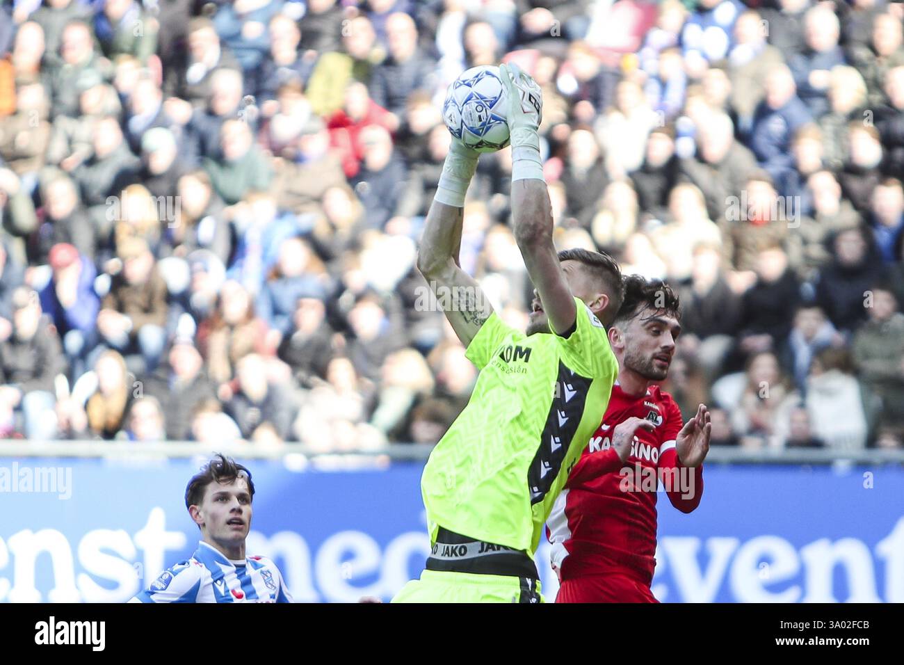 HEERENVEEN - 02-03-2025, Abe Lenstra Stadion. Dutch Eredivisie Football 2024/2025, during the ...