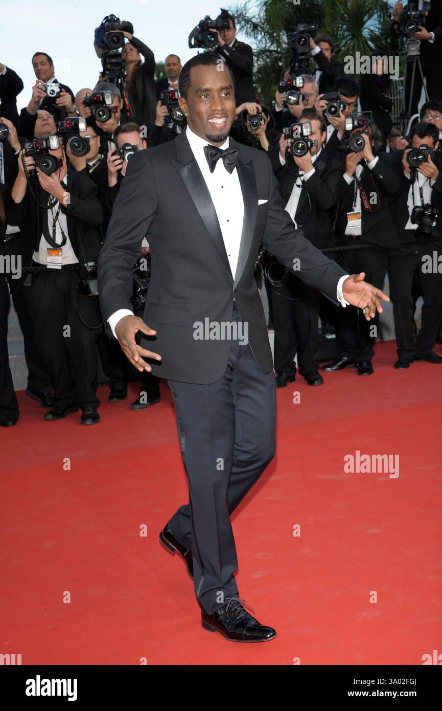 P Diddy aka Sean Combs.'Lawless' screening at the 65th Cannes Film ...
