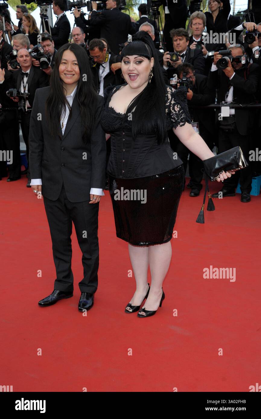 Kristen Ogata, Beth Ditto.'De Rouille et d'Os' screening at the 65th ...