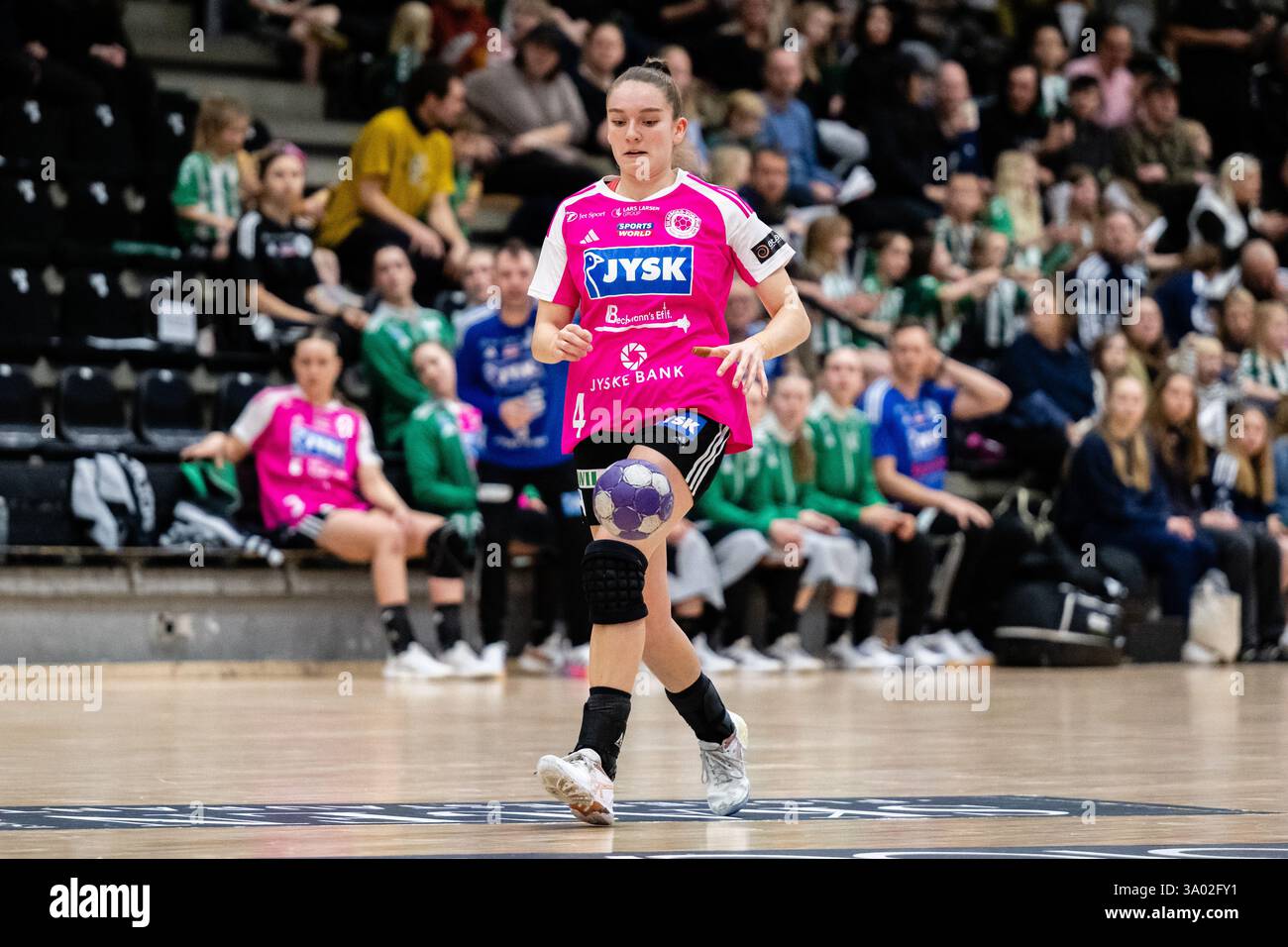 Copenhagen, Denmark. 01st, March 2025. Maria Holm (4) of Silkeborg-Voel ...