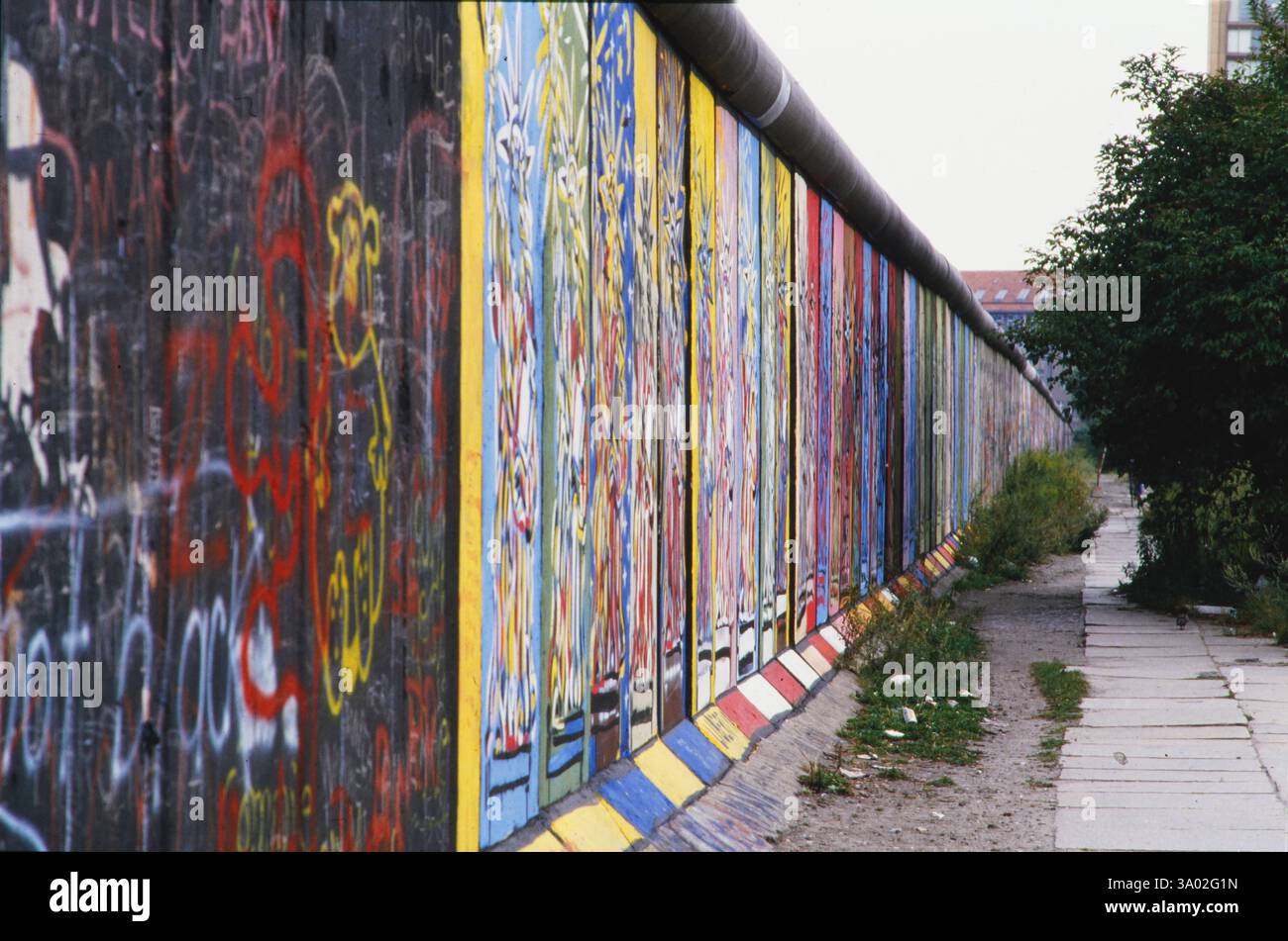 Berlin DEU, 20240101, Aufnahme Berlin,1989 Berliner Mauer *** Berlin ...